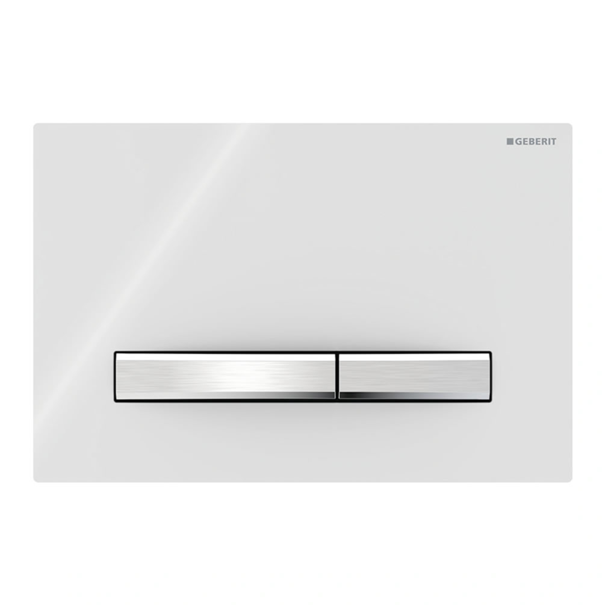 Geberit Sigma 50 Glas Wei