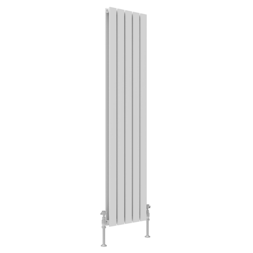 JTP Enzo White 1600mm x 376mm Flat Panel Designer Radiator