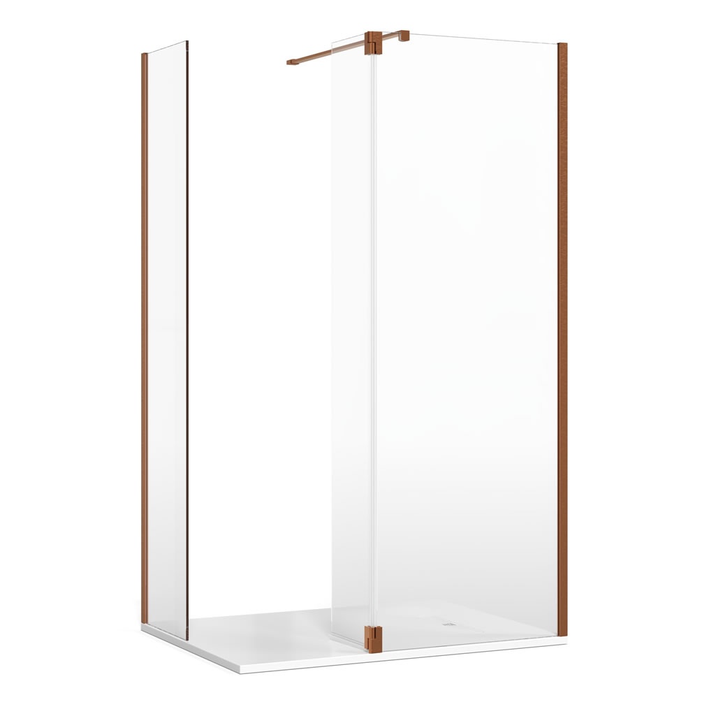 Crosswater Gallery 10 Bronze 1100 Wetroom Screen | Sanctuary Bathrooms