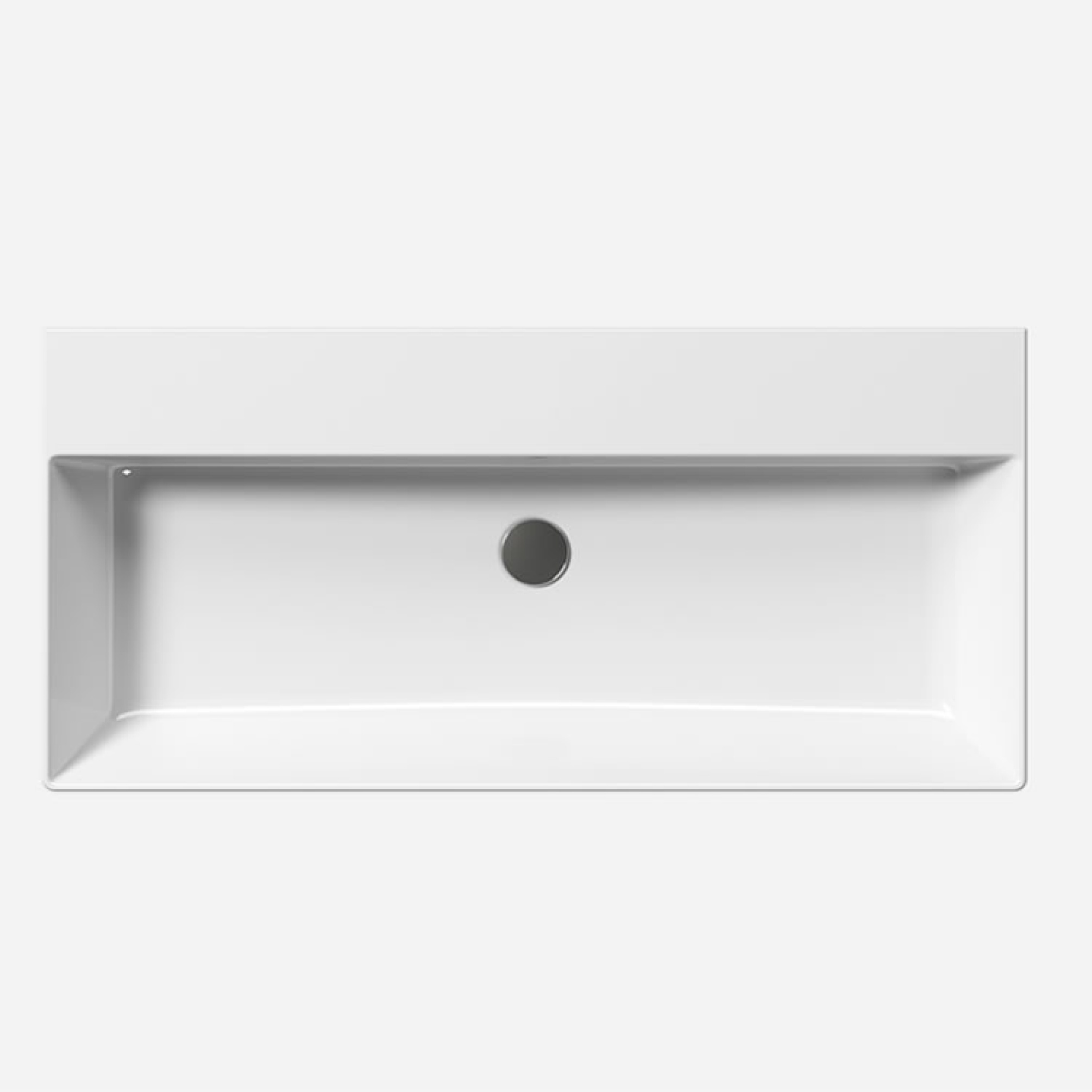 GSI Kube X 100 x 47 Wall Mounted Basin | Sanctuary Bathrooms