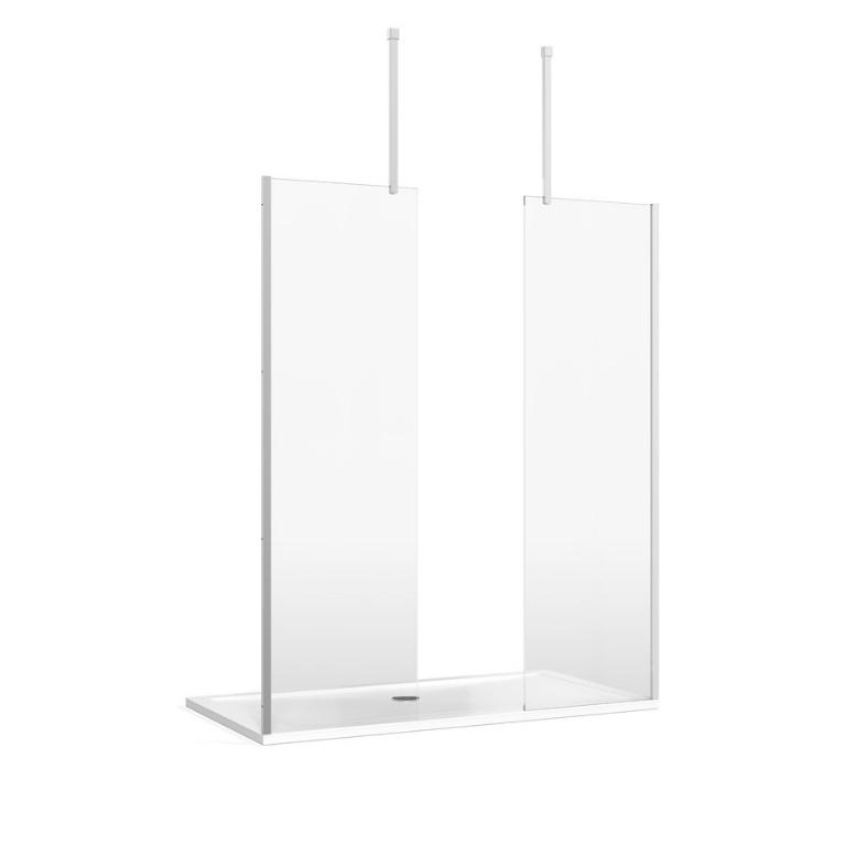 Burlington Chrome Walk In Shower Enclosure | Sanctuary Bathrooms