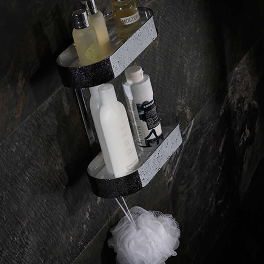 Roper Rhodes Halo Double Bottle Basket - RB80.02 | Sanctuary Bathrooms