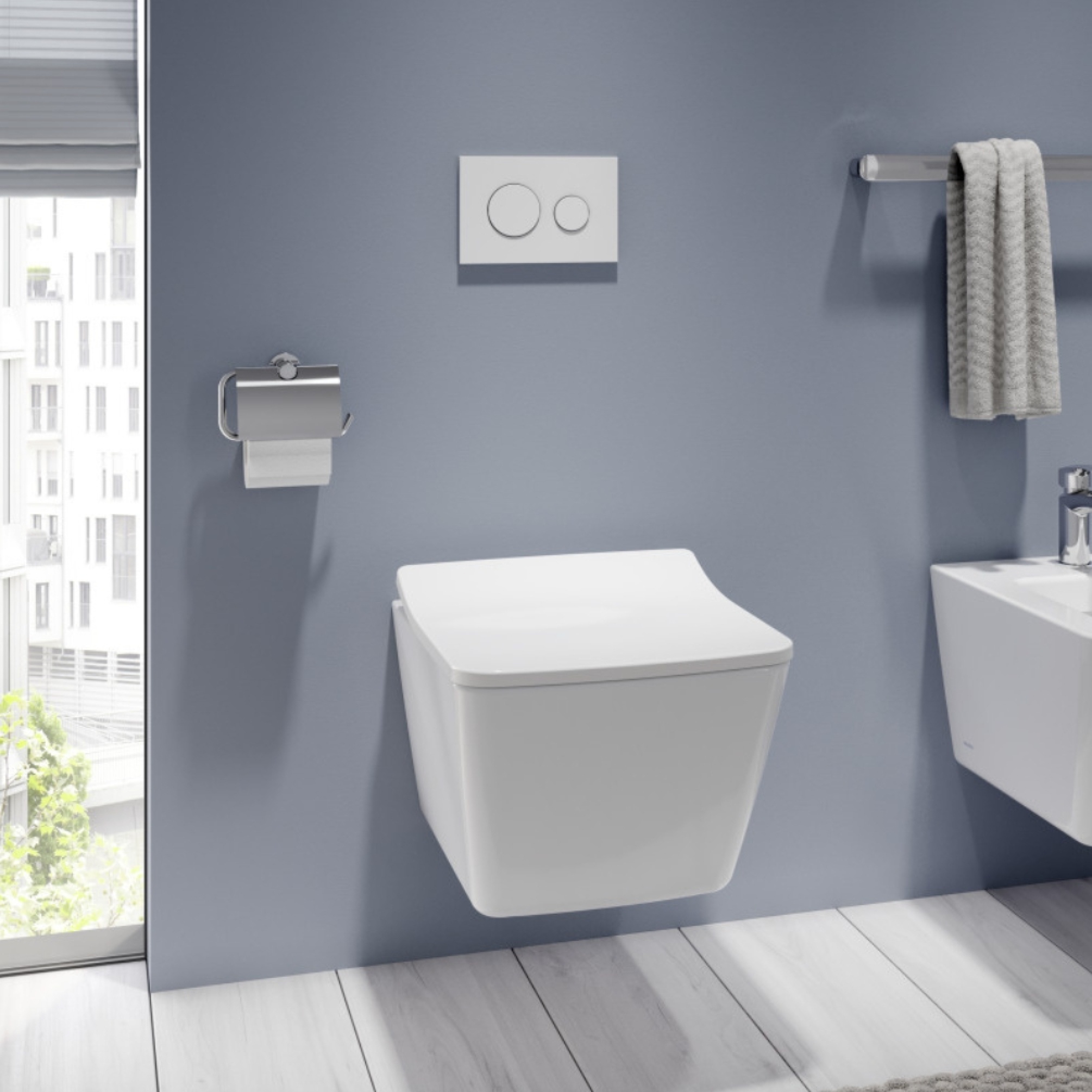 TOTO SP Wall Hung Rimless Toilet | Sanctuary Bathrooms