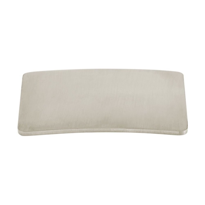 Vado Individual Nickel Square Waste Cap | Sanctuary Bathrooms