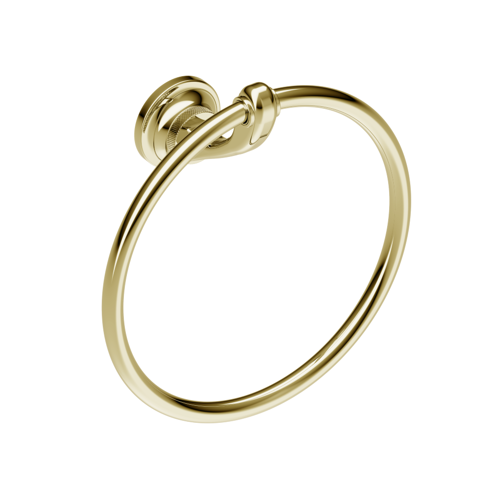 Burlington Guild Gold Towel Ring | Sanctuary Bathrooms