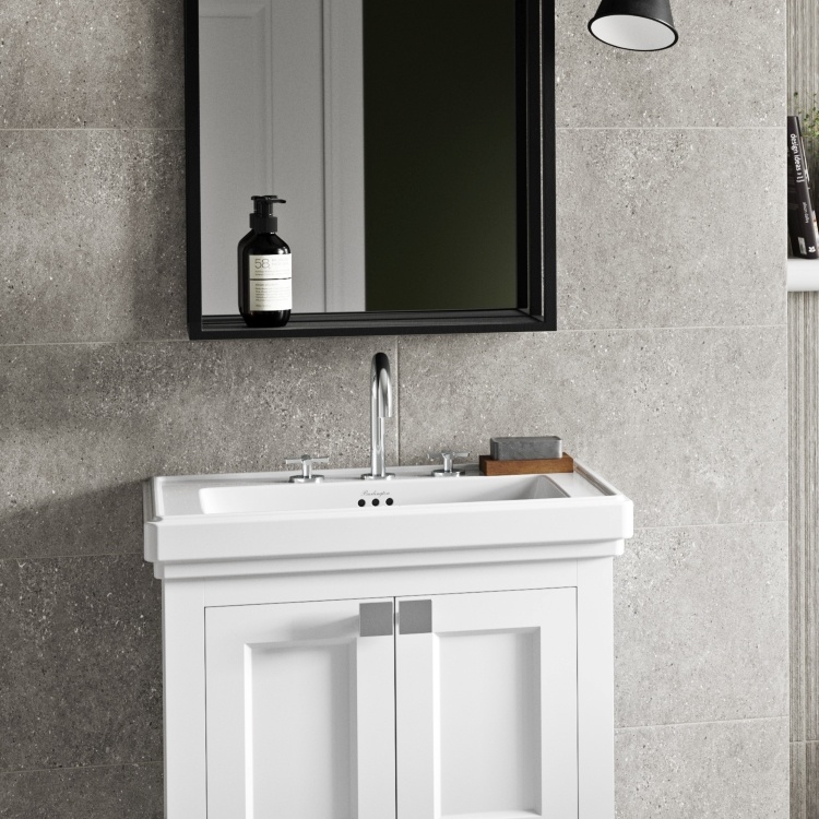 Burlington Riviera 3 Hole Deck Basin Mixer | Sanctuary Bathrooms