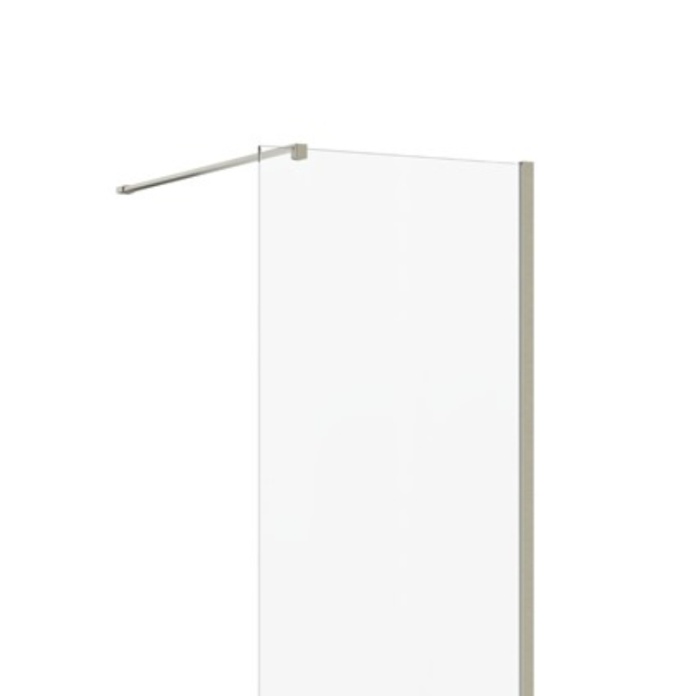 Burlington Nickel Glass to Wall Bracing Bar | Sanctuary