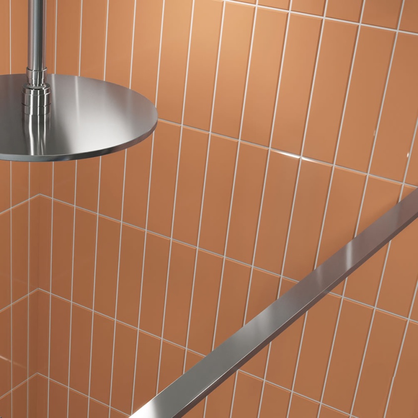 Crosswater Polished Steel Angled Bracing Bar | Sanctuary Bathrooms
