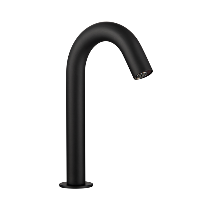 JTP Sensor Matt Black Basin Mixer | Sanctuary Bathrooms