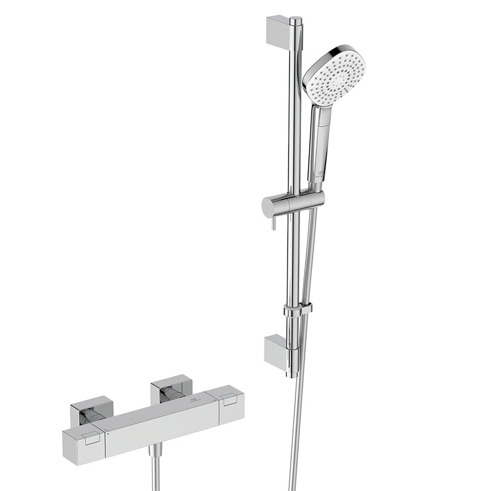 Ideal Standard Ceratherm C100 Riser Rail Shower | Sanctuary Bathrooms