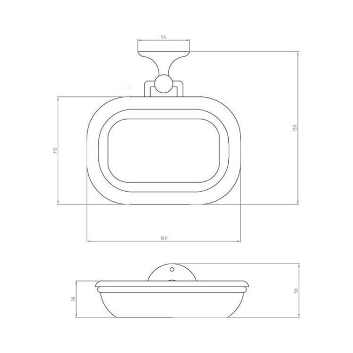 Bayswater Soap Dish | Sanctuary Bathrooms