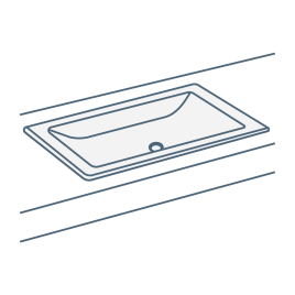 Inset Basins | Sanctuary Bathrooms