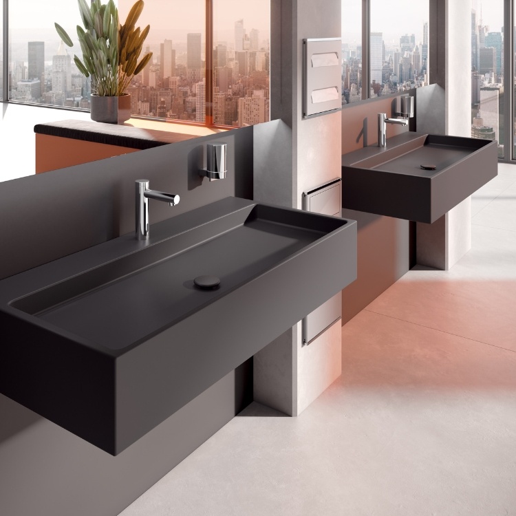 Keuco IXMO Electric Sensor Basin Mixer | Sanctuary Bathrooms