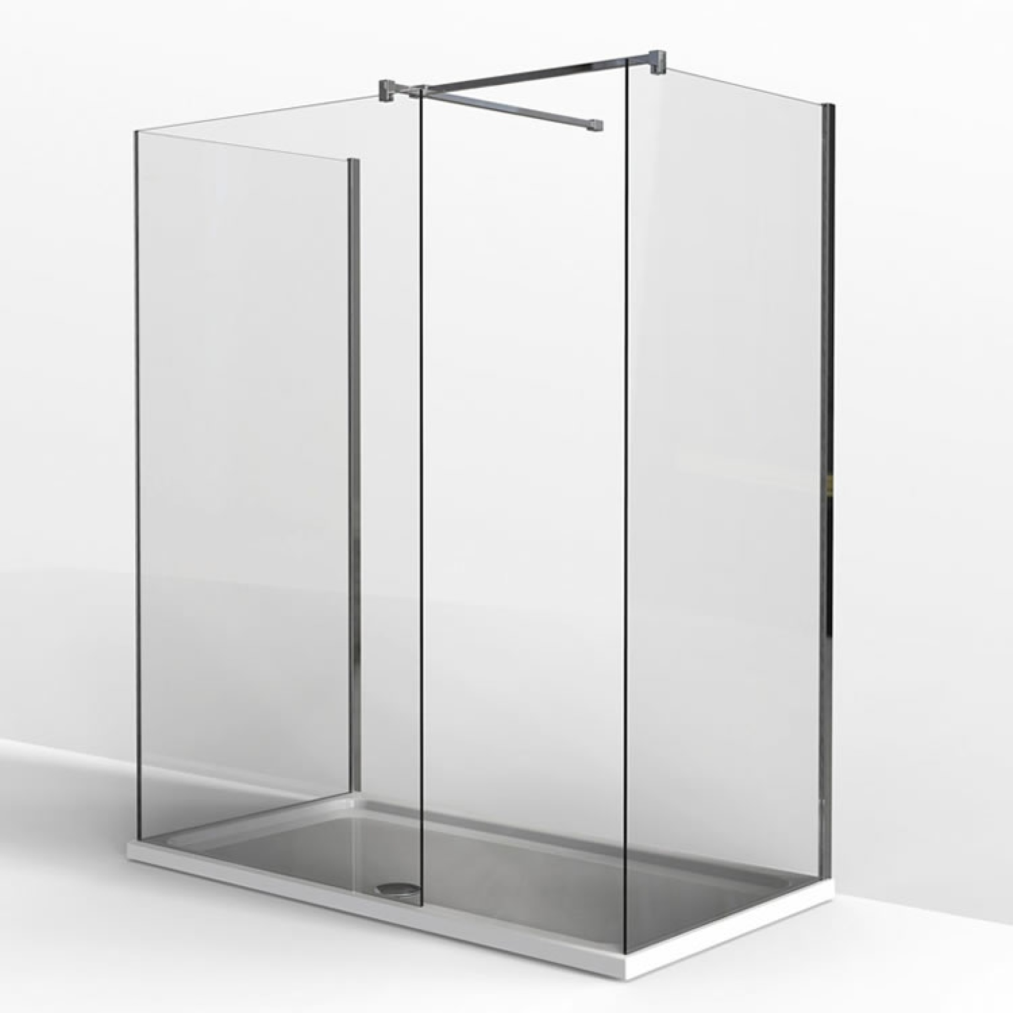 Kudos Ultimate 2 1400mm Three Sided Walk In Enclosure & Tray ...