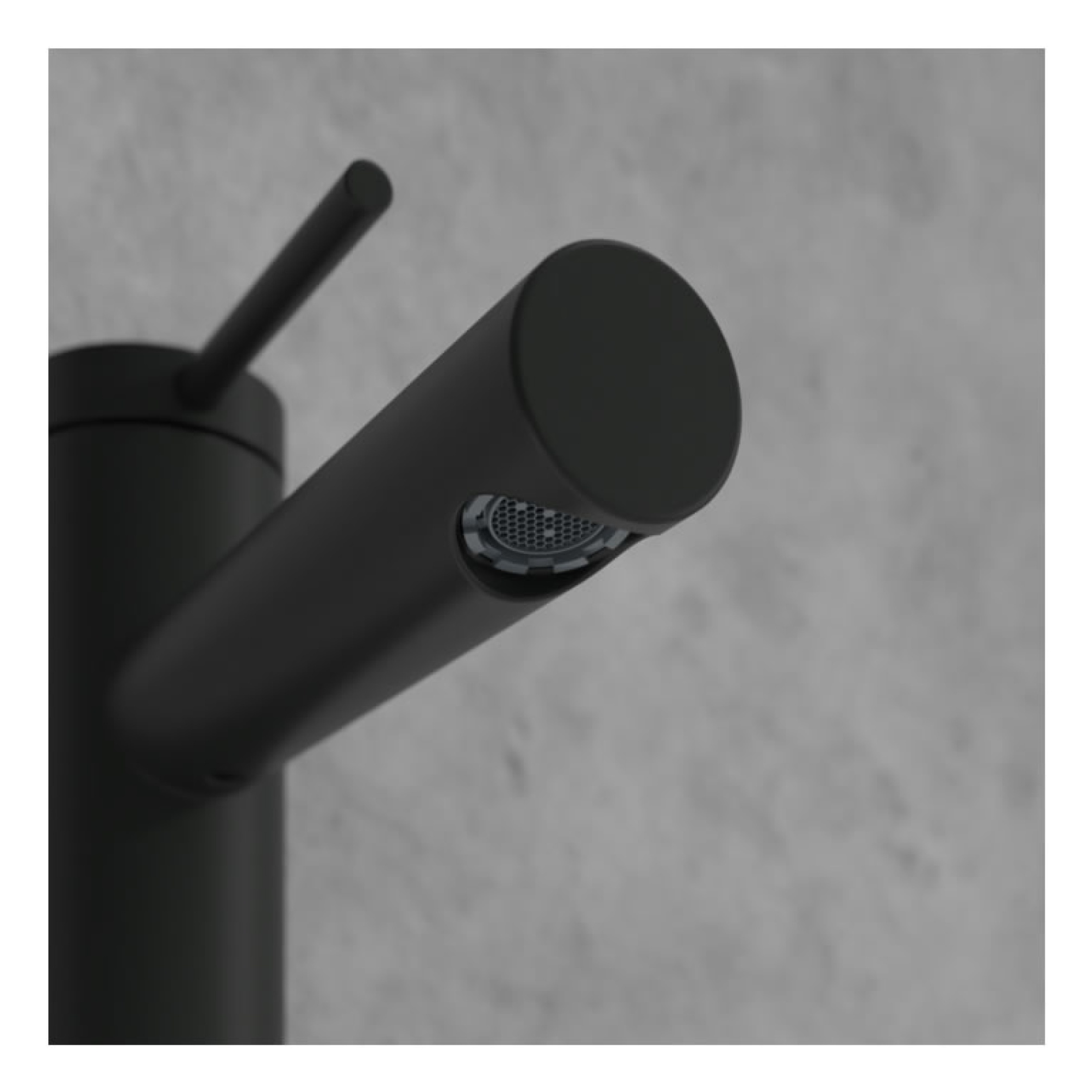 Villeroy & Boch Loop & Friends Black Basin Mixer | Sanctuary Bathrooms