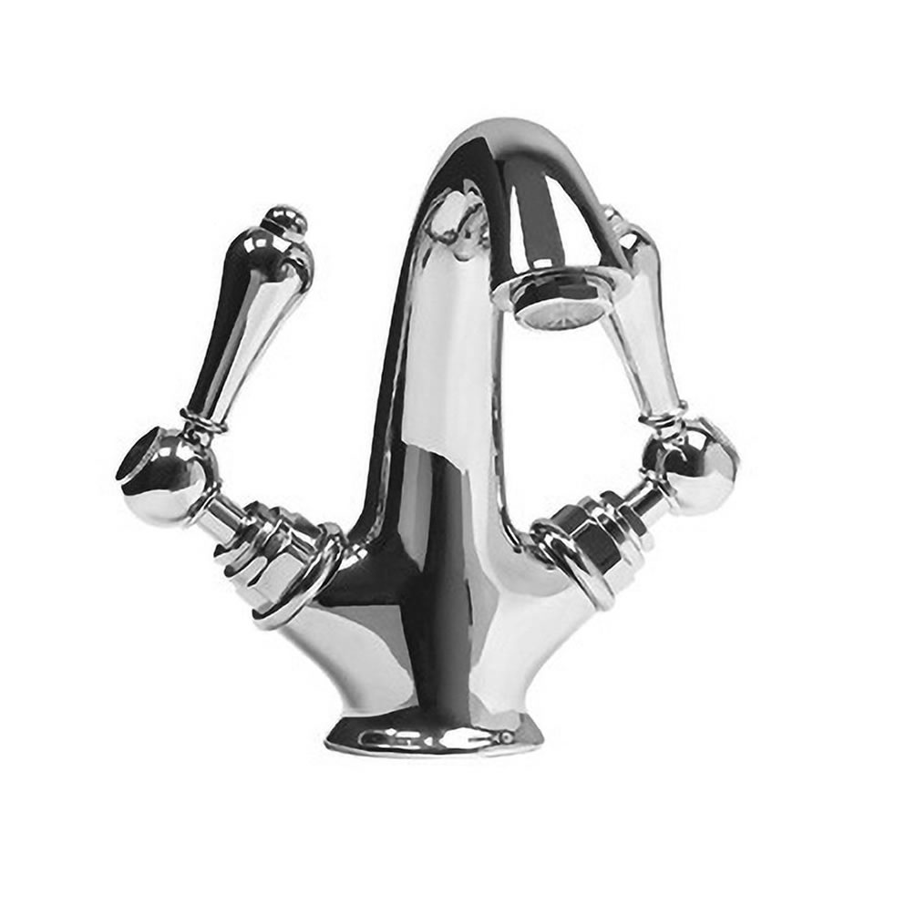 Imperial Regent Chrome Tall Mono Basin Mixer With Pop Up Waste ...