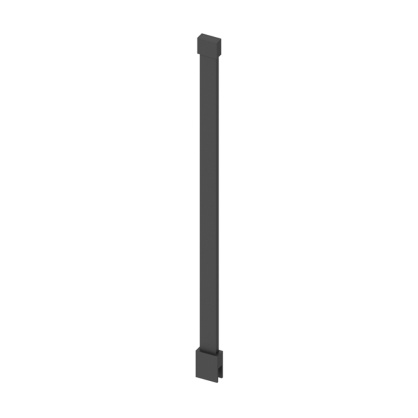Abacus Matt Black Ceiling Mounted Bracing Bar | Sanctuary
