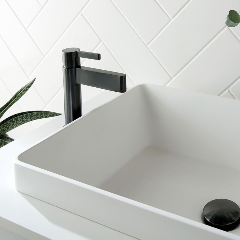 Vado Individual Edit Black Basin Mono Tap | Sanctuary Bathrooms