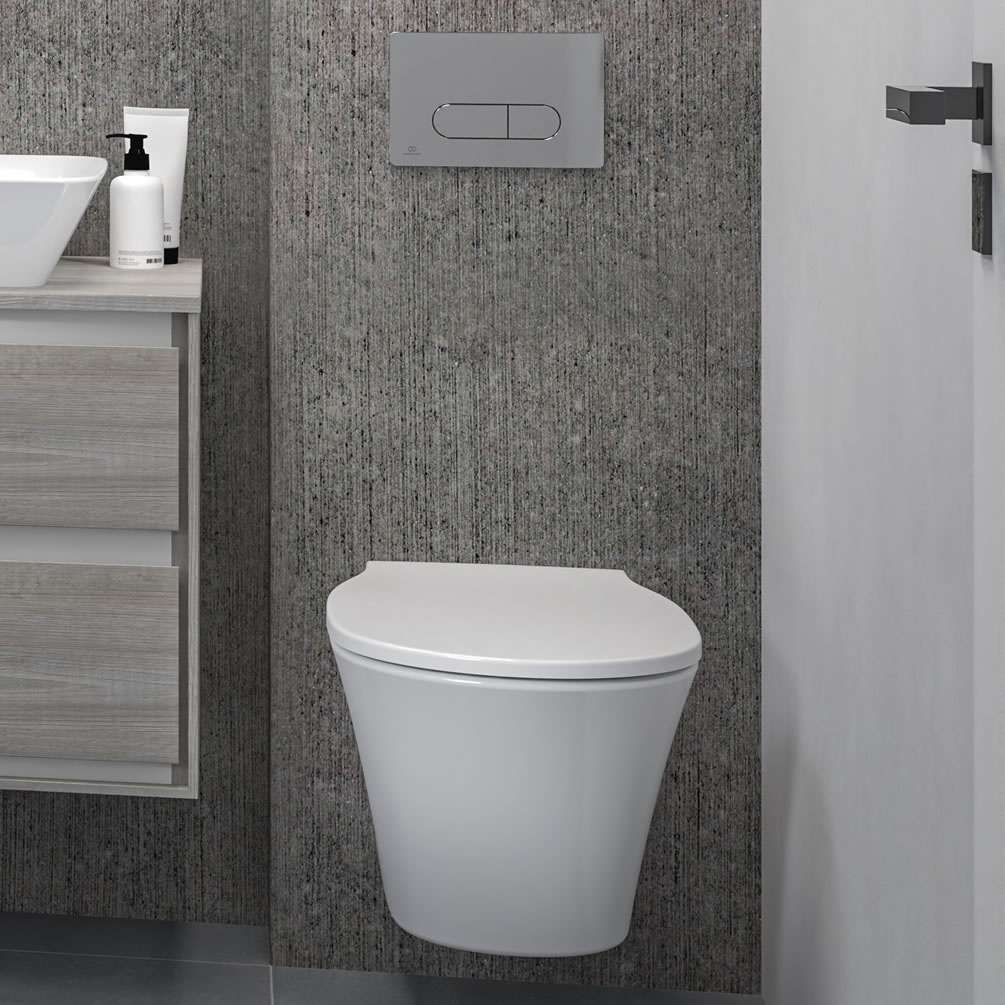 Ideal Standard Connect Air Wall-Hung Toilet Set | Sanctuary Bathrooms