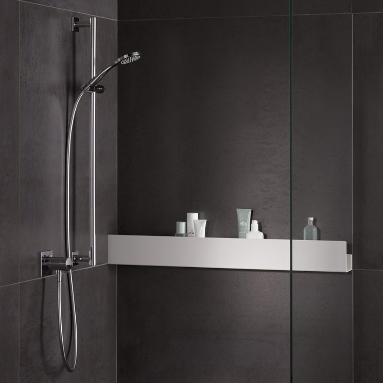 Keuco IXMO Chrome Square Slide Rail | Sanctuary Bathrooms