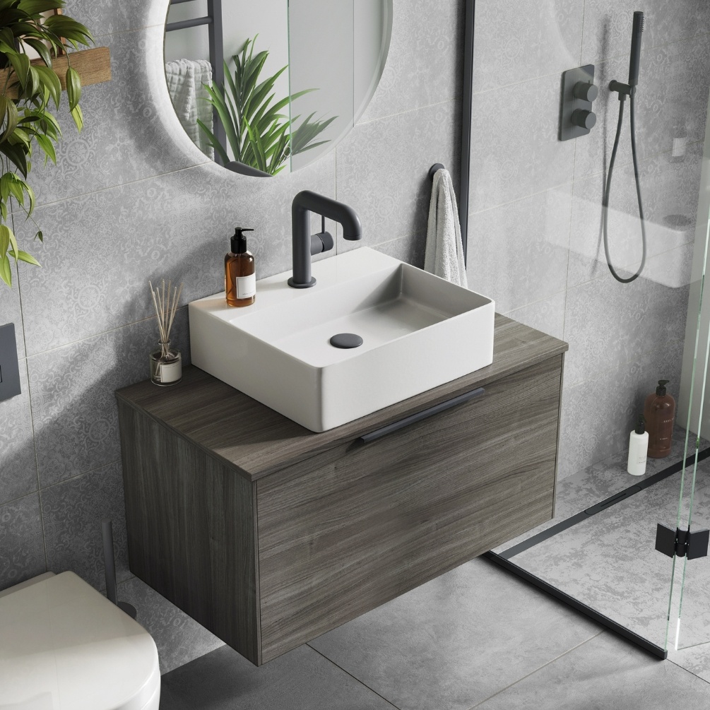 Abacus Concept Sit On Lava 600mm Vanity Unit | Sanctuary Bathrooms