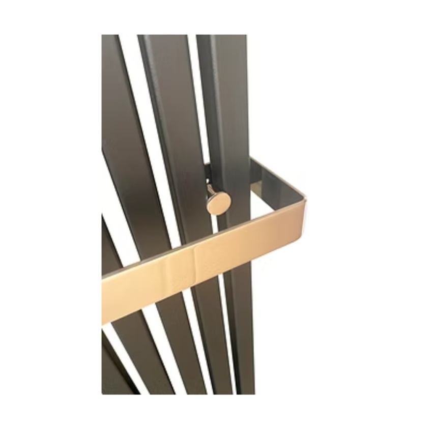 Radox Vertica D 535mm Stainless Steel Radiator Towel Bar