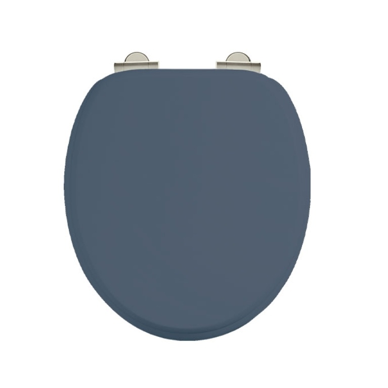 Burlington Blue Soft Closing Seat | Sanctuary Bathrooms