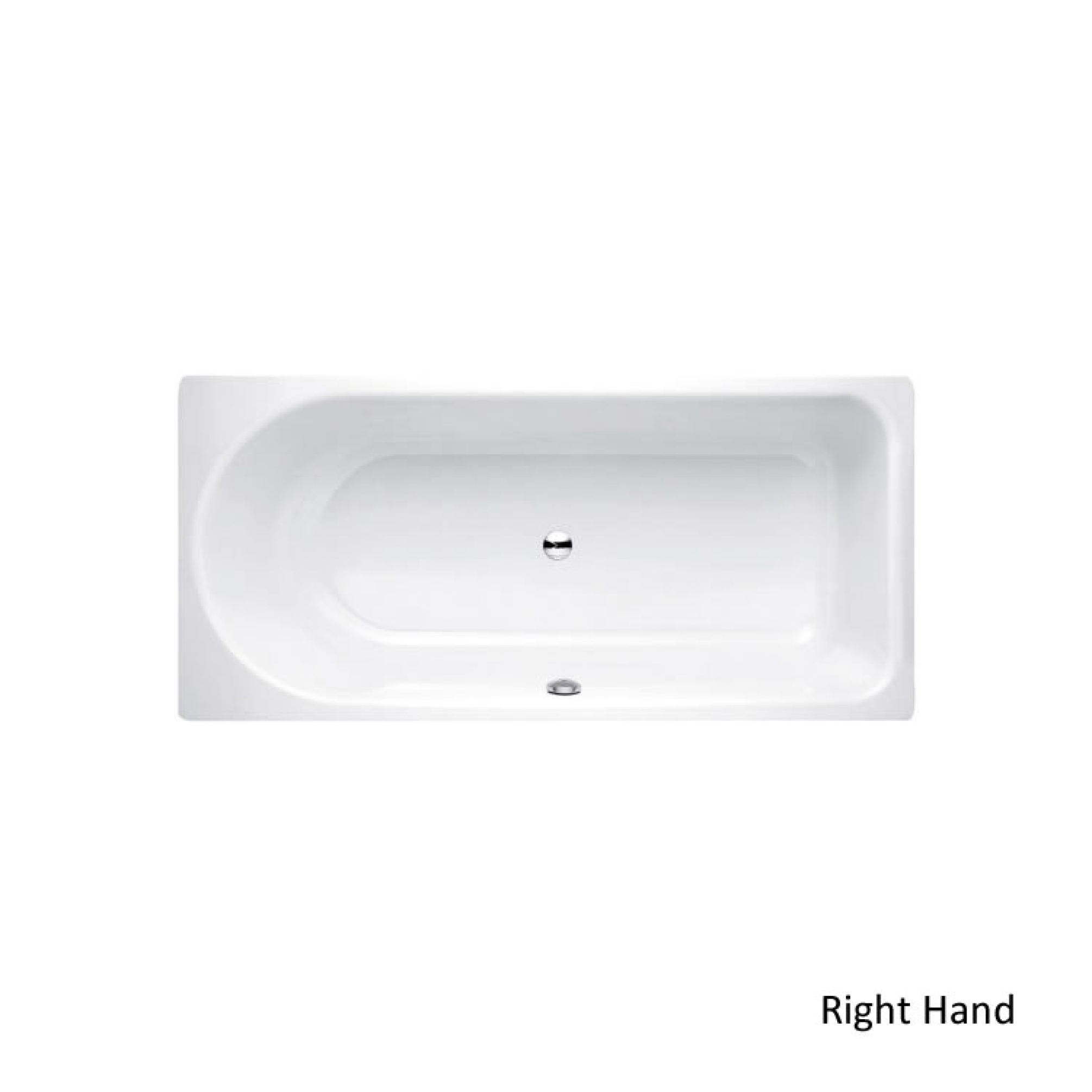 Bette Ocean 1600mm x 700mm SE Low-Line Shower Bath