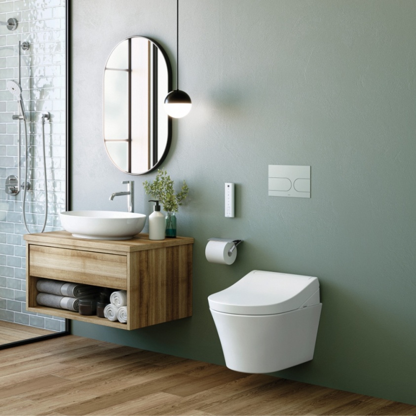 TOTO Washlet RG Rimless Wall Hung Toilet | Sanctuary