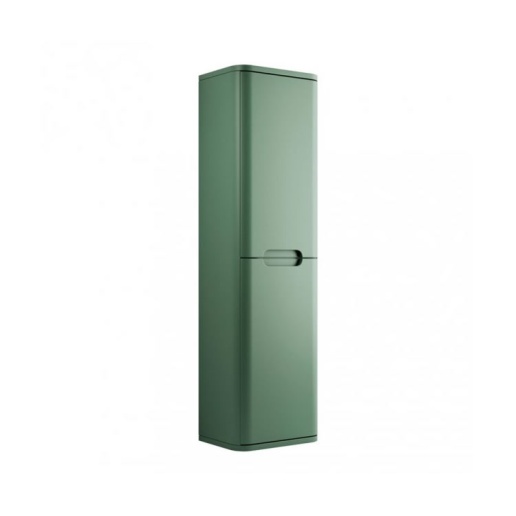 Apex Matt Sage Green 350mm Wall Hung Tall Storage Unit | Sanctuary ...