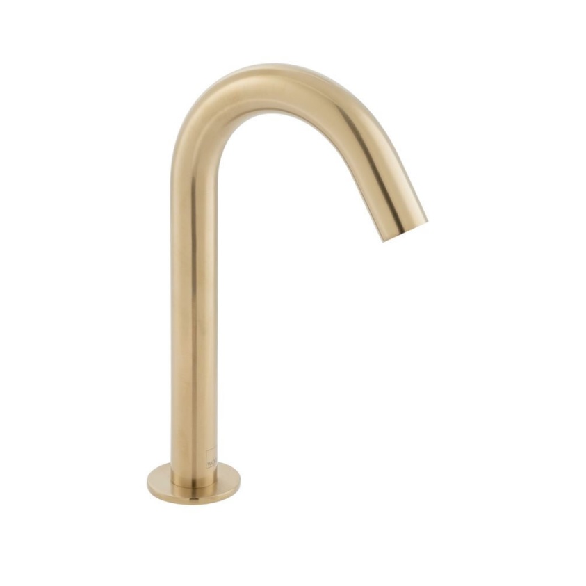 Vado Individual Gold Basin Sensor Spout | Sanctuary Bathrooms