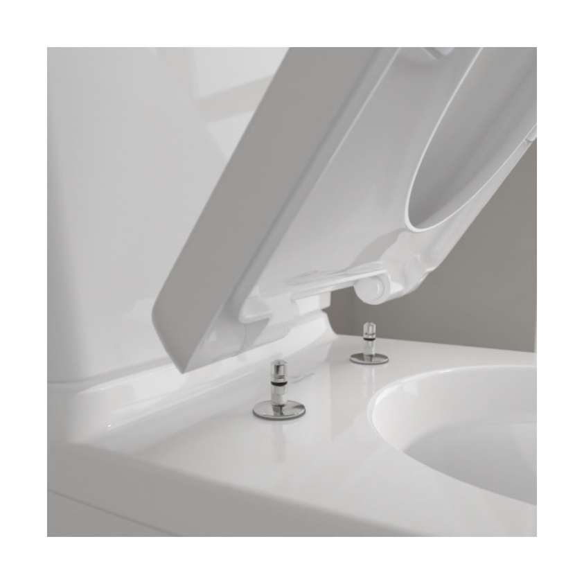 V&B O.Novo Side Inlet Rimless Close-Coupled Toilet | Sanctuary