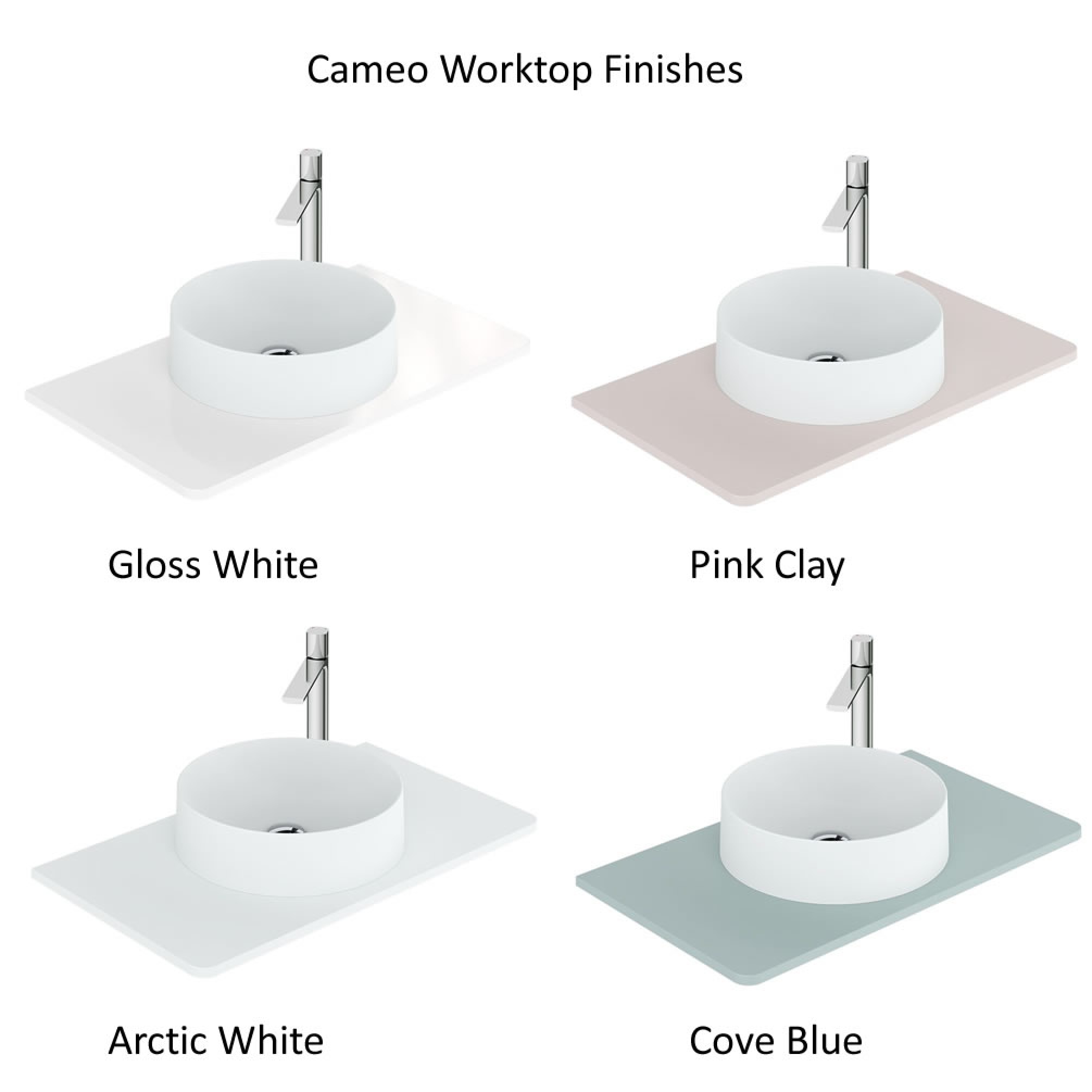 Vado Cameo 800mm Natural Oak Wall Hung 2 Drawer Vanity Unit, Worktop ...