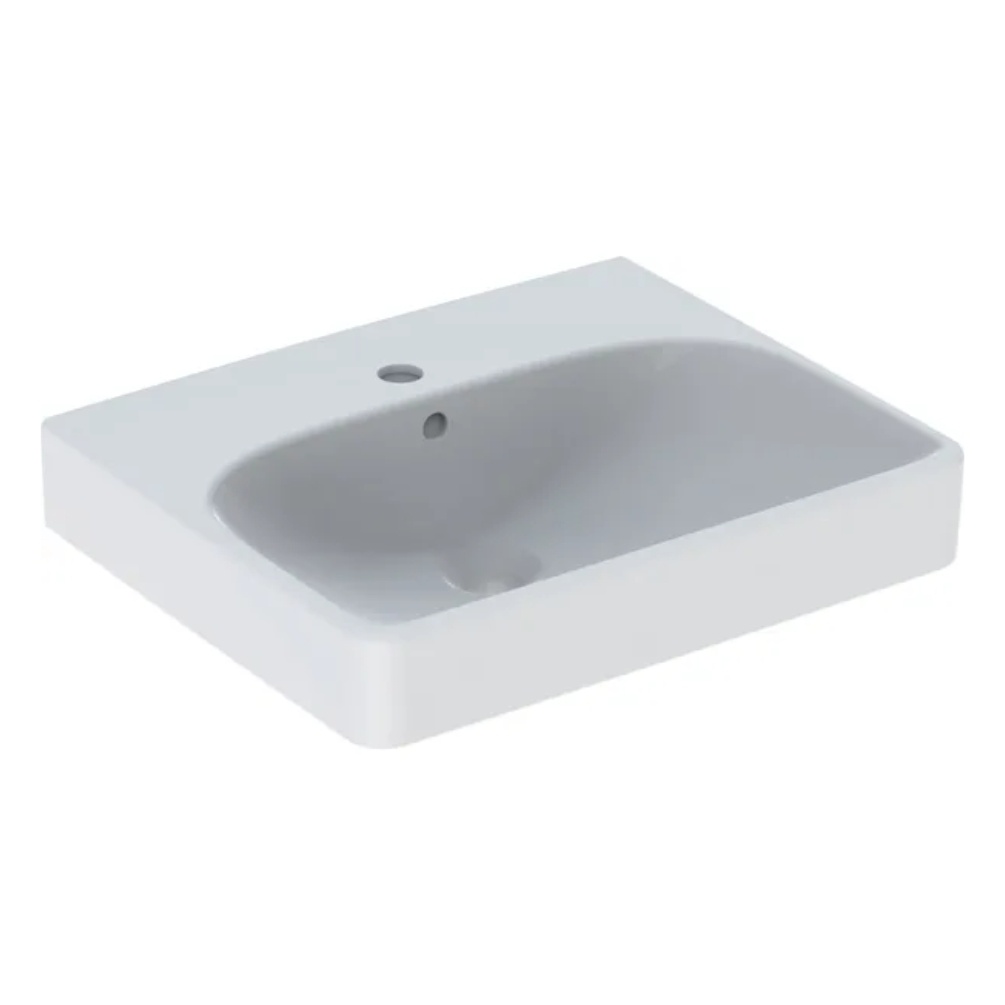 Geberit Smyle Square 500mm Sand Vanity Unit & Washbasin | Sanctuary