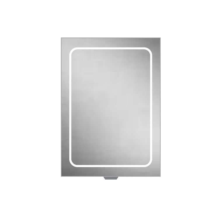 HIB Vapor 50 LED Aluminium Cabinet | Sanctuary Bathrooms