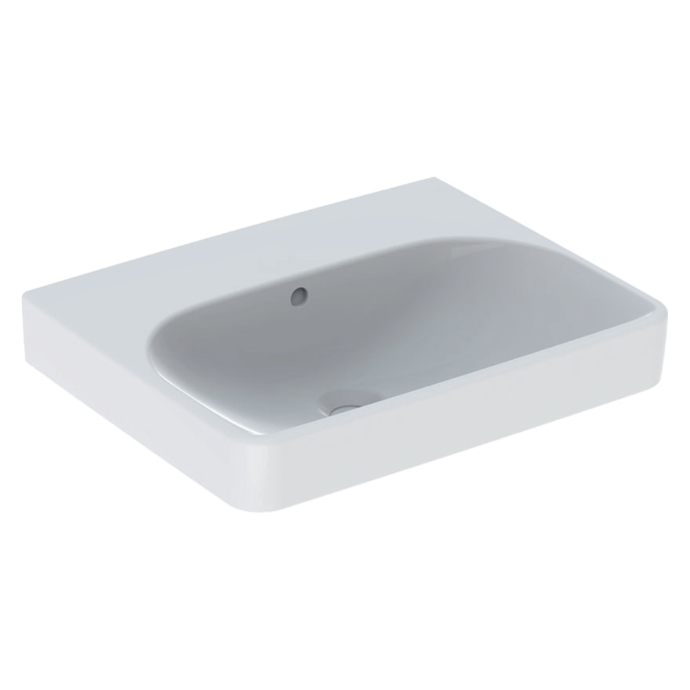 Geberit Smyle Square 550mm White Vanity Unit & Washbasin | Sanctuary