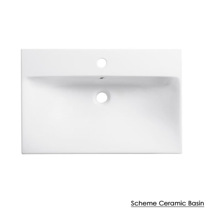 Roper Rhodes Frame 600mm Matt Light Clay Wall Mounted Vanity Unit ...