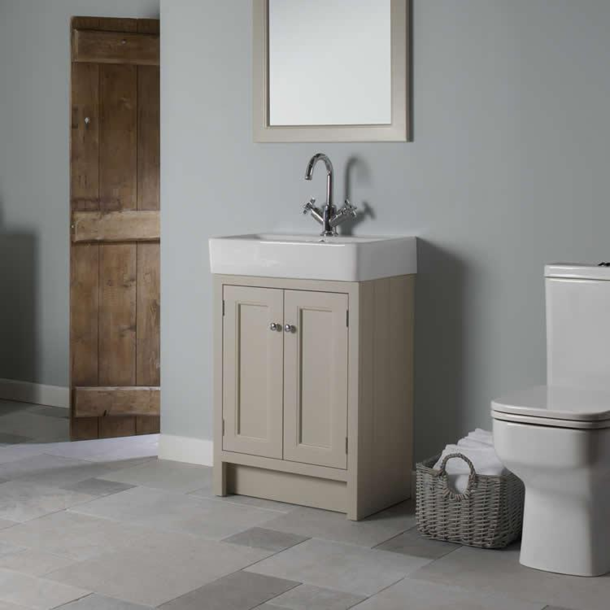 Roper Rhodes Hampton 550 Mocha Basin Vanity Unit | Sanctuary Bathrooms