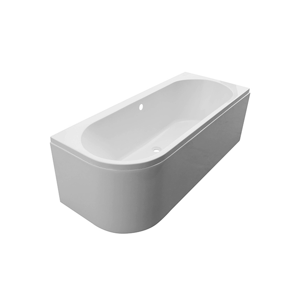 Tissino Angelo 1700 J Shape Front Bath Panel | Sanctuary