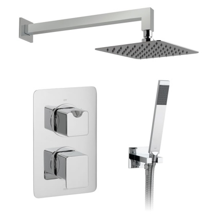 Vado Phase 2 Outlet Thermostatic Shower Set | Sanctuary Bathrooms