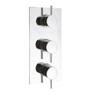 Crosswater Designer 3 Control Shower Valve Pack with Head & Handset ...