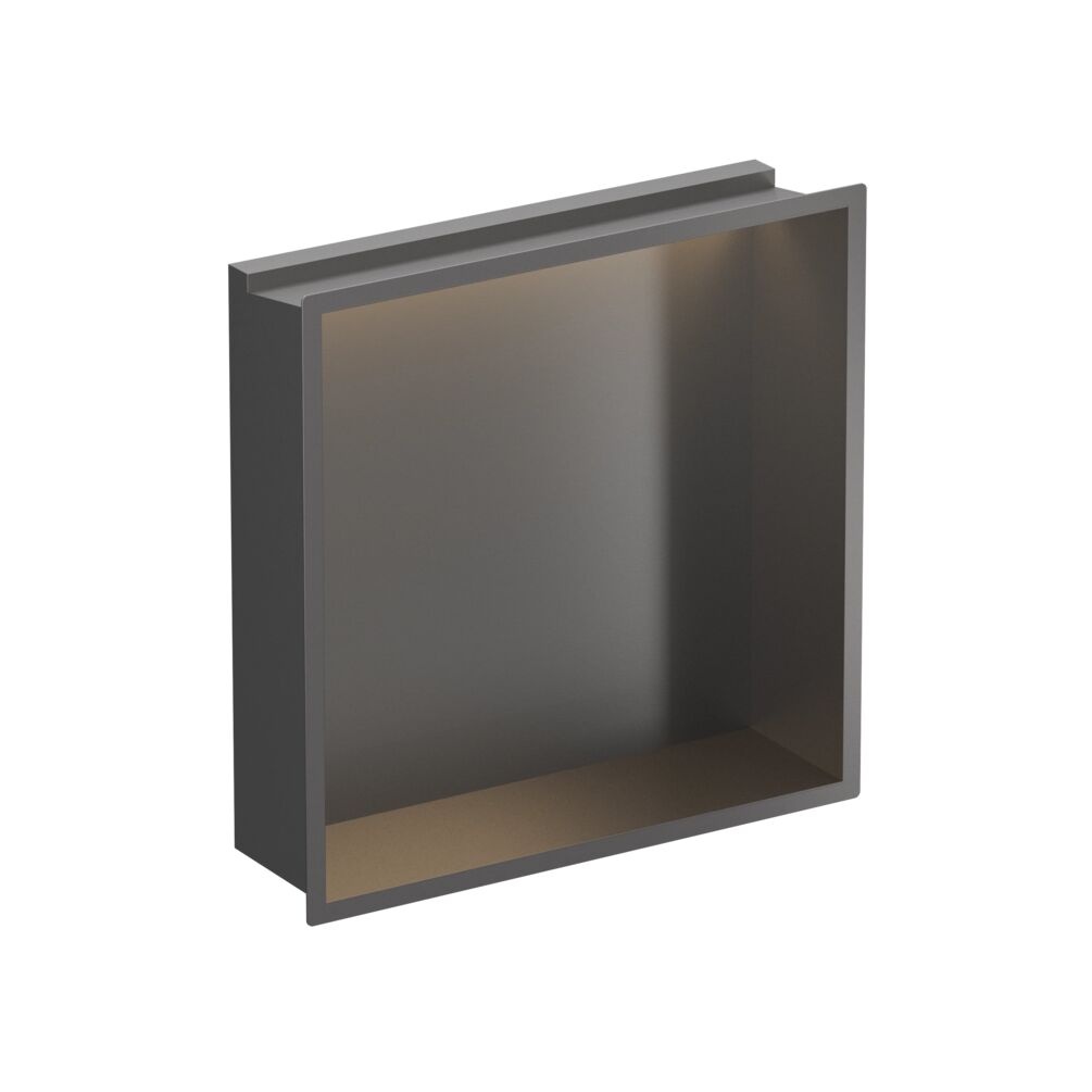 Crosswater Slate 305 Shallow LED Shower Niche | Sanctuary