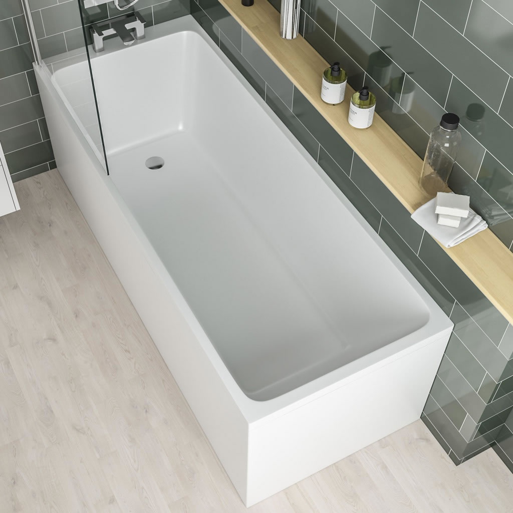 Eastbrook Beaufort Malin 1750 x 750mm Single Ended Bath | Sanctuary ...