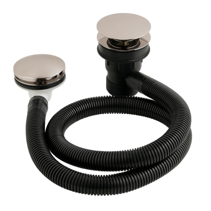 BC Sanitan Nickel Click Clack Bath Waste & Overflow