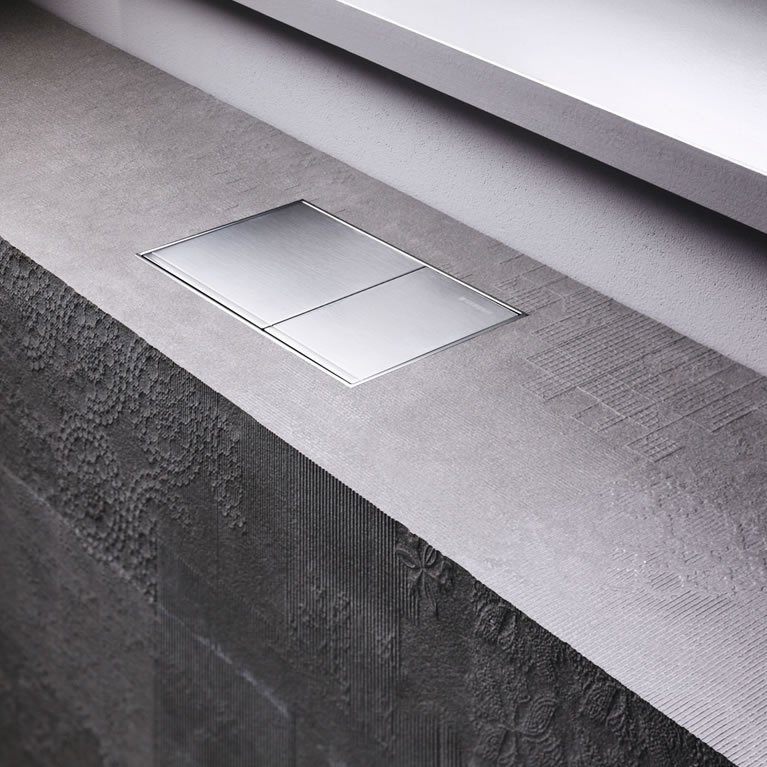 Geberit Omega60 Dual Flush Plate | Sanctuary Bathrooms