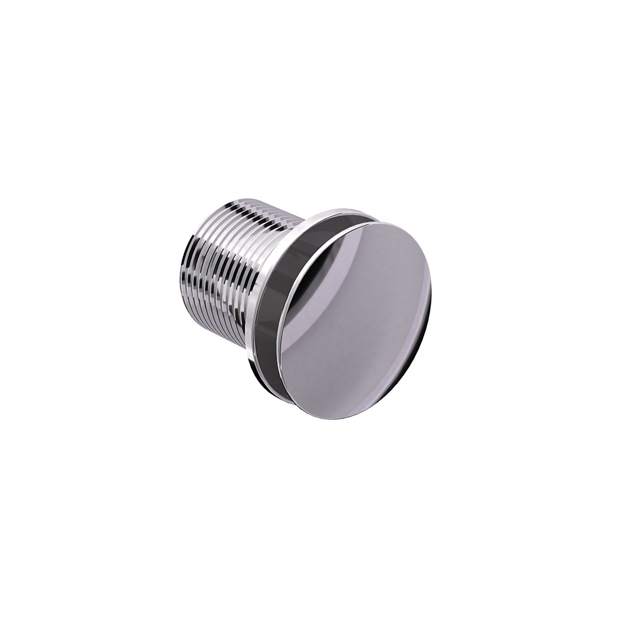 Vado Cameo Mineral Basin Chrome Overflow Cover | Sanctuary