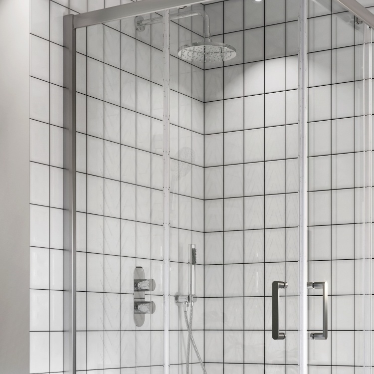 Crosswater Drift 2 Outlet Shower Bundle | Sanctuary Bathrooms
