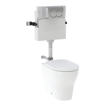 Geberit Selnova Back-to-Wall WC/Alpha Cistern Set | Sanctuary