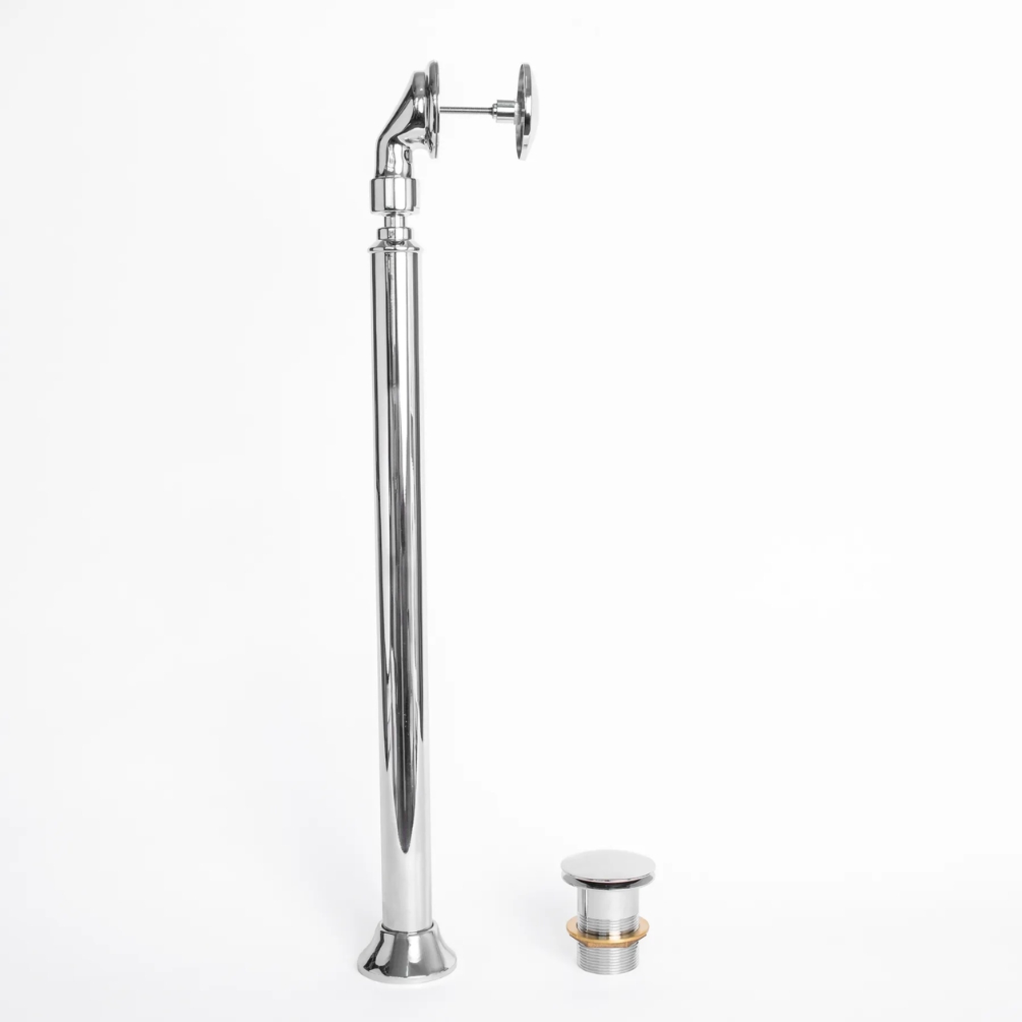 BC Sanitan Chrome Floor Mounted Click Clack Bath Waste