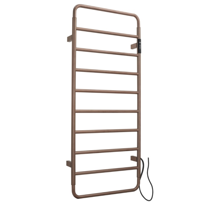 JTP Aero Brushed Bronze 1130 x 475mm Electric Towel Radiator